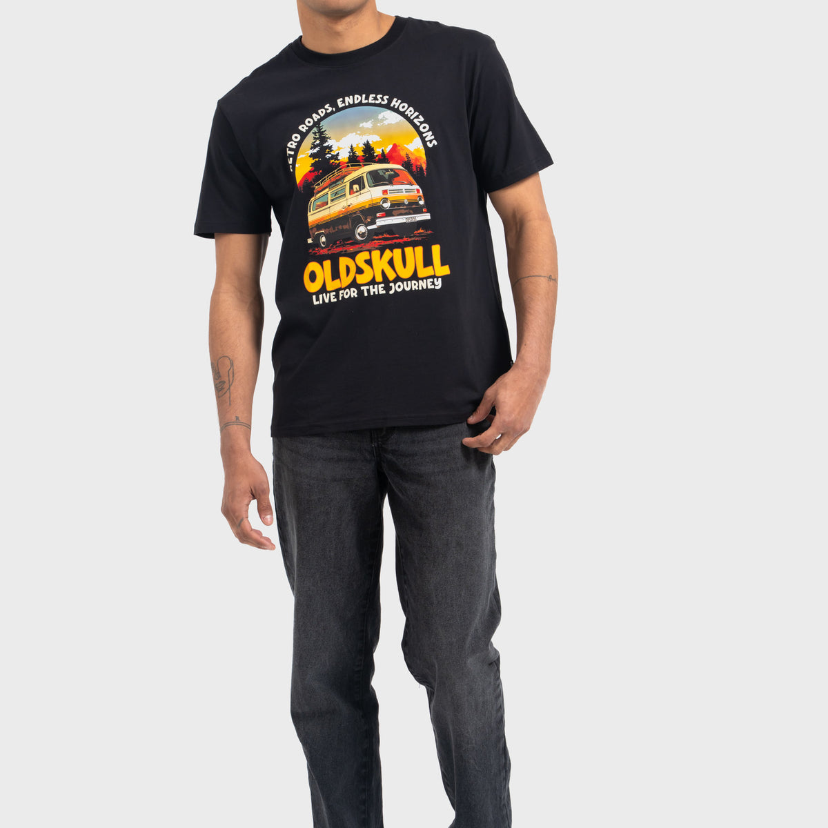 Retro Camper Van T-Shirt | OLDSKULL – Oldskull